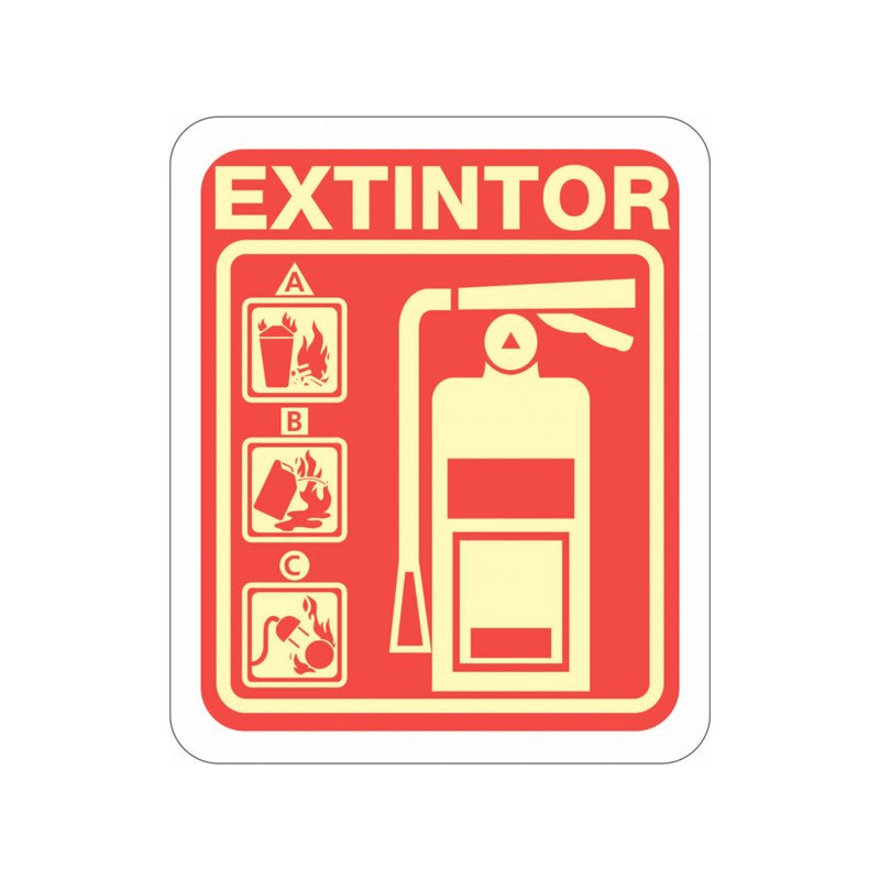 Extintor ABC - LUM - Fábrica de Señalética - Apizaco